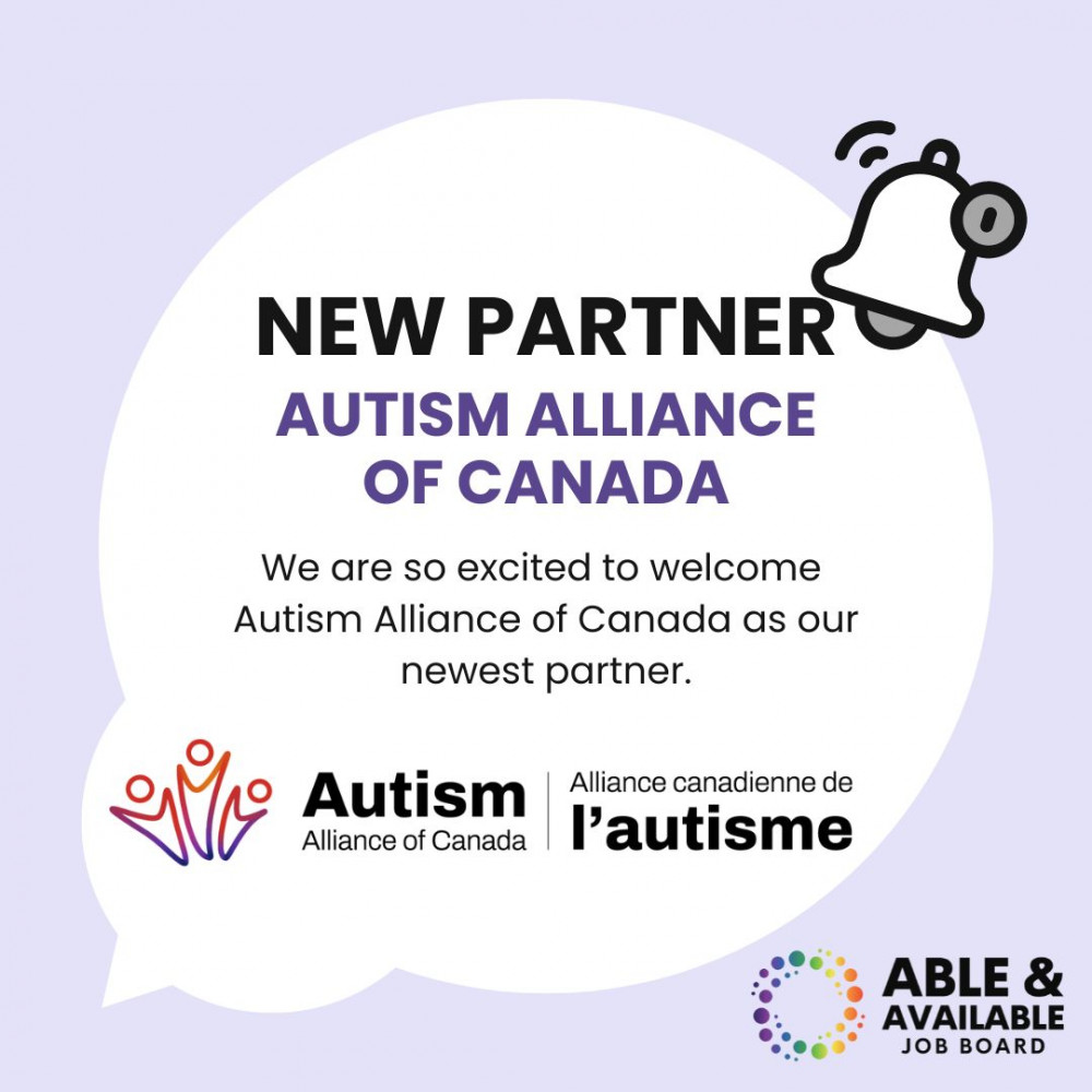 We are so excited to welcome Autism Alliance of Canada as our newest ...