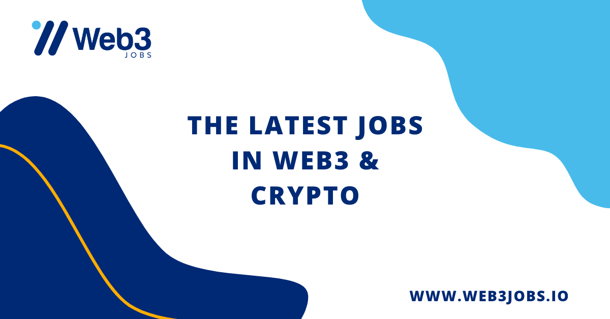 The latest web3 and crypto jobs. Remote web3 and crypto jobs - Web3 Jobs
